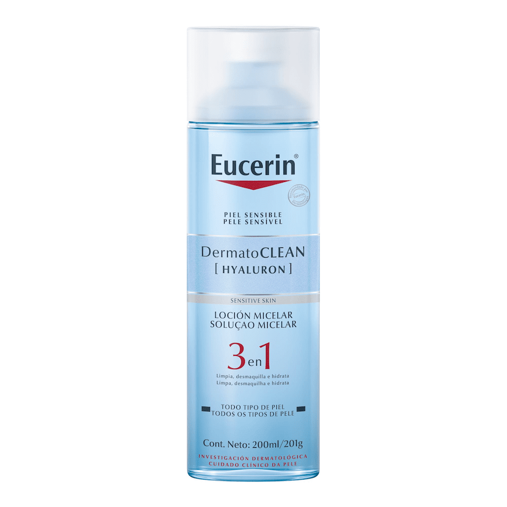 EUCERIN DermatoClean Hyaluron Loción Micelar Facial Limpiadora 3 en 1 ...